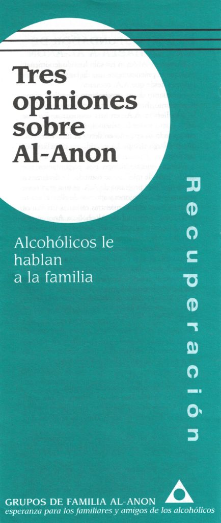 Spanish Literature – Al-Anon of Greater Los Angeles